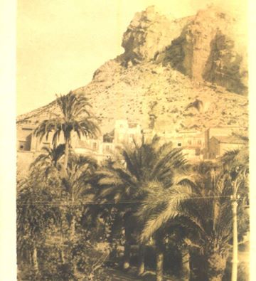 La cara del moro vista desde el Postiguet | Alicantepedia